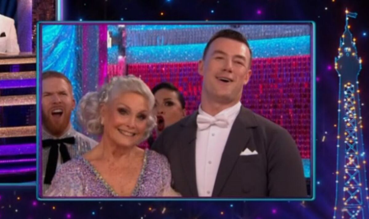 BBC Strictly fans screaming over Neil Jones reaction to Angela Rippon ... BBC Strictly fans screaming over Neil Jones reaction to Angela Rippon ...